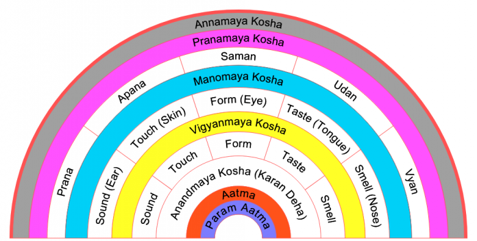 Pancha Kosha: Yoga Concept of five layers of the Body | Wings of Vision